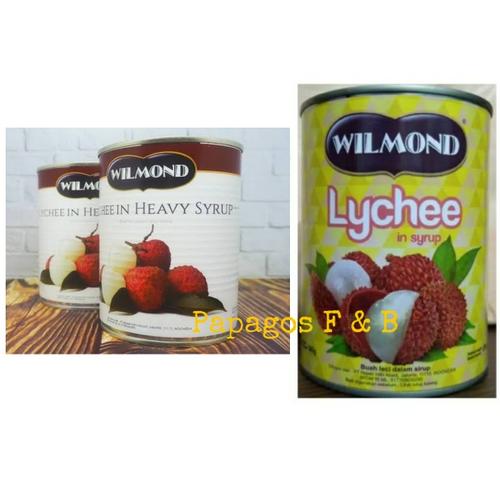 Jual Wilmond Lychee / Lychee In Heavy / Buah Lychee Kaleng 565 gr ...