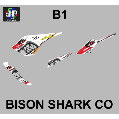 Jual Stiker Striping list motor byson b1 - Putih - Kab. Blora - Sticker ...