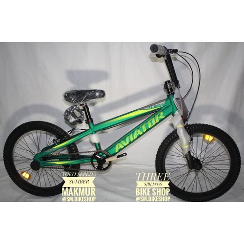 Jual SEPEDA BMX AVIATOR AT 8855 20 INCH WARNA HIJAU - Jakarta Selatan ...