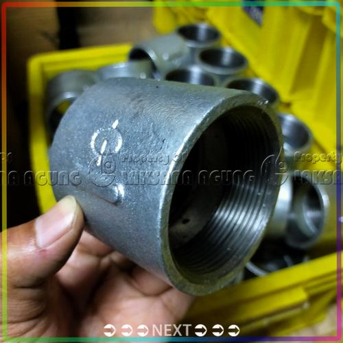 Jual Sok drat dalam 1 inch Besi | Socket drat Sock Drat Galvanis ...