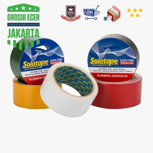 Jual LAKBAN KAIN | CLOTH TAPE WARNA - Kuning - Jakarta Pusat - grosir ...