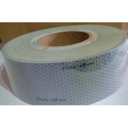 Jual scotchlite solas Tape Retro Reflective IMPA 330189,stiker silver ...