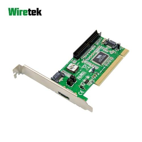 Jual PCI SATA and IDE Host Controller RAID Card WIRETEK - Jakarta Pusat ...