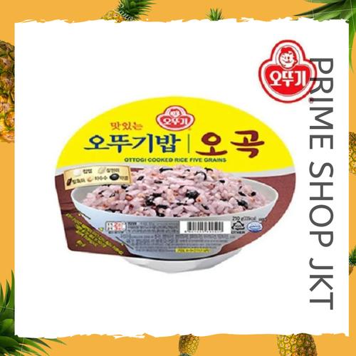 Jual Ottogi Cooked Rice Five Grains - Nasi Instant Lima Kombinasi 210gr ...