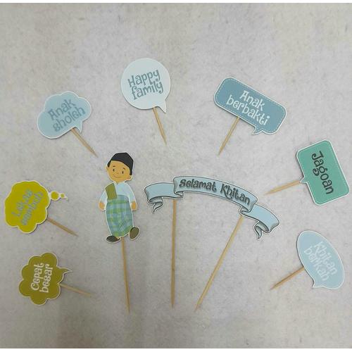 Jual Topper Cake Khitan Hiasan Kue Sunat - Jakarta Barat - Pinkieface ...