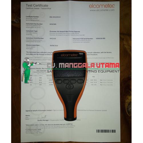 Jual Elcometer 456 Non-Ferrous Model B + Probe, 0-1500 micron - Kota ...