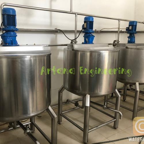 Jual Fabrikasi pembuatan mixing tank kapasitas 500 liter SS304 FnB ...