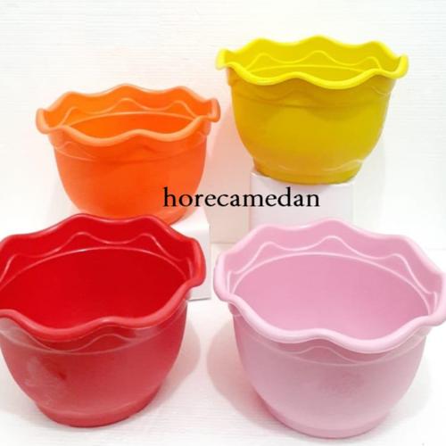 Jual Pot Bunga warna ukuran jumbo / Pot tanaman jumbo besar 32cm ...