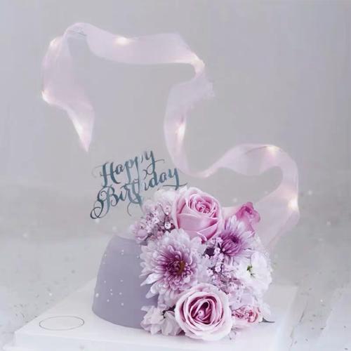 Jual Cake topper love hati lampu / topper hiasan kue korean cake unik ...