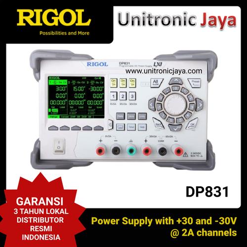 Jual Rigol DP831 3 Outputs Programmable DC Power Supply 160W, 3CH 8V/5A || 30V/2A,-30V/2A, CH1 ...