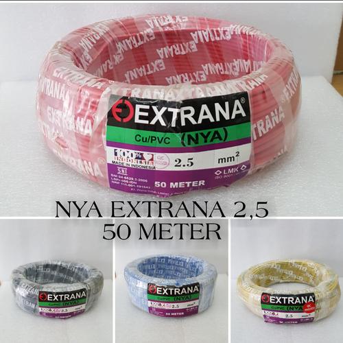 Jual KABEL LISTRIK ENGKEL NYA 2,5MM EXTRANA 50 METER - Kota Malang ...