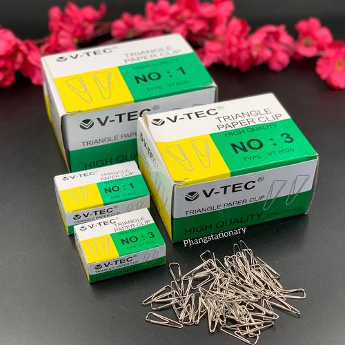 Jual Paper clip V-TEC triangle no.1 & no.3 - No.1 - Kota Pontianak ...