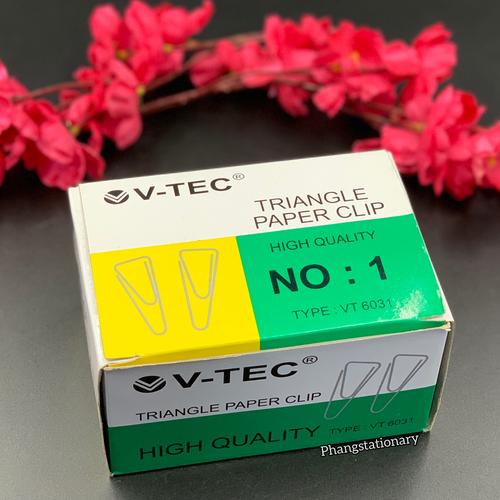 Jual Paper clip V-TEC triangle no.1 & no.3 - No.1 - Kota Pontianak ...