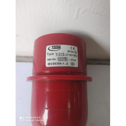 Jual Yeeda Connector Industrial Socket type Y-015 Male 5 kaki - Jakarta ...