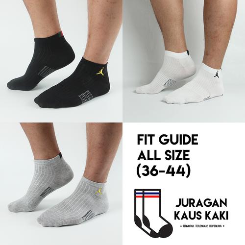 Jual Kaos Kaki Pendek Mata Kaki Polos Olahraga Jordan Premium Grosir ...