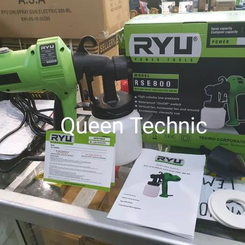 Jual SPRAY GUN ELEKTRIK ELECTRIC RYU RSE-800 RSE800 PAINT ZOOM RYU ...