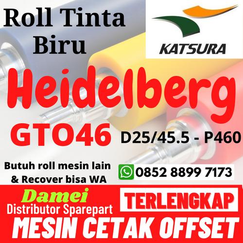 Jual Roll Tinta Heidelberg GTO 46 Part Mesin Cetak Offset rol Katsura ...