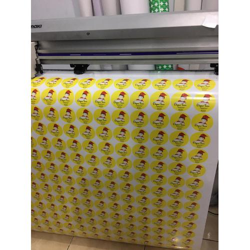Jual Cetak Stiker Label Vinyl / PER METER/ Cetak Label Kemasan - 1x1 M ...