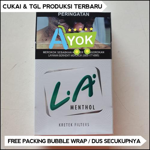 Jual Djarum LA Menthol 16 Batang - Rokok LA Hijau Green Mint - 1 ...