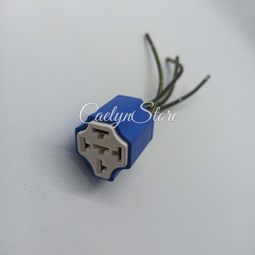 Jual Socket Relay Ceramic Soket Relay Keramik Lampu Klakson Kaki 4 Kaki ...