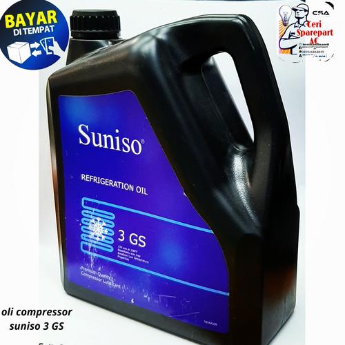 Jual Oli Suniso 3GS oli compressor AC isi 4 liter original - Jakarta ...