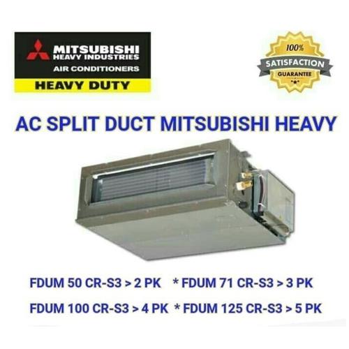 Promo AC SPLIT DUCT 3 PK MITSUBISHI HEAVY FDUM 71 CR-S3 UNIT ONLY Cicil ...