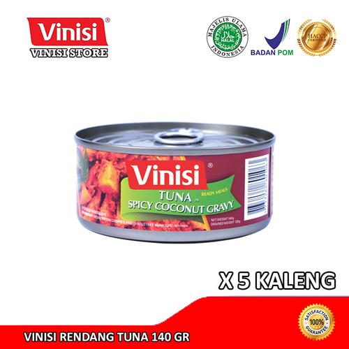 Jual Paket 5 Kaleng Vinisi Rendang Tuna 140 Gr - Jakarta Timur - Vinisi ...