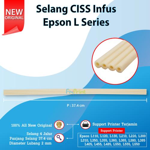 Jual Selang Cartridge CISS Printer Epson L110 L350 L355 L360 L365 ...