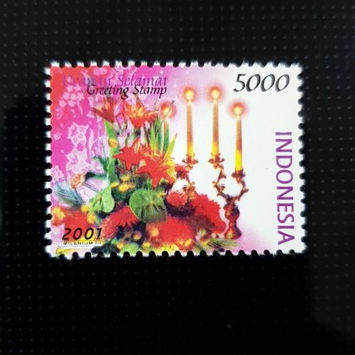 Jual Perangko/Prangko INDONESIA. UCAPAN SELAMAT/Greeting Stamp ...