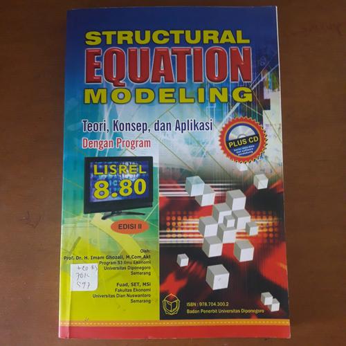 Jual Structural Equation Modeling Teori, Konsep & Aplikasi - Kab ...