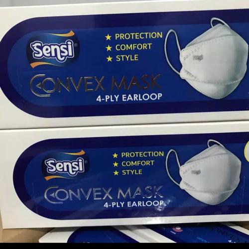 Jual masker sensi convex mask 4 ply isi 20 - Jakarta Pusat - BROWNIE ...