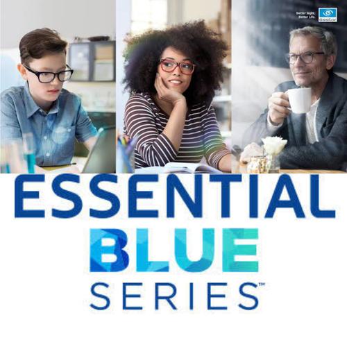 Jual Lensa kacamata progresif essilor essentials blue cut uv 420 ...