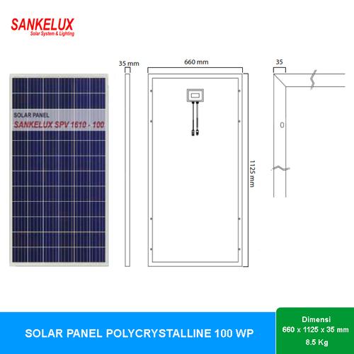 Jual Solar Panel 100 WP TKDN / Solar Cell 100 WP TKDN / Panel Surya 100 ...