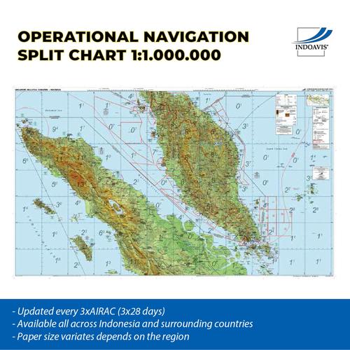 Jual Operational Navigation Chart (ONC) Skala 1:1.000.000 - ONC-01 ...