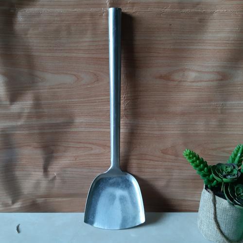 Jual Sudip Sutil sendok goreng besar 12cm gagang panjang Stainless ...