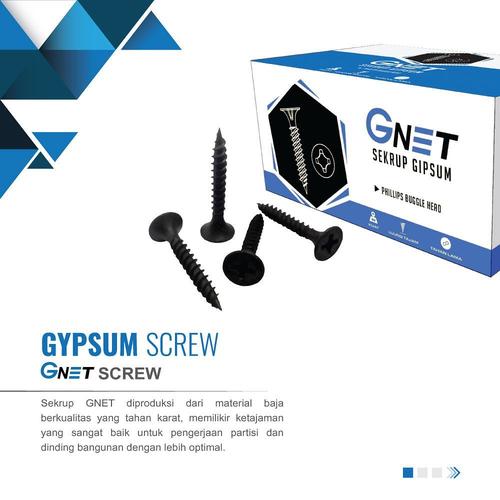 Jual Screw Gypsum 6x1" Sekrup Gipsum Drywall Merk GNET - Kota Denpasar ...
