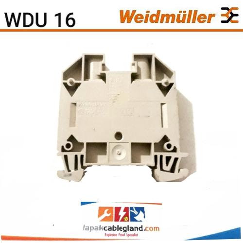 Jual Terminal Block WEIDMULLER WDU 16 WDU16 original utk kabel 16mm ...