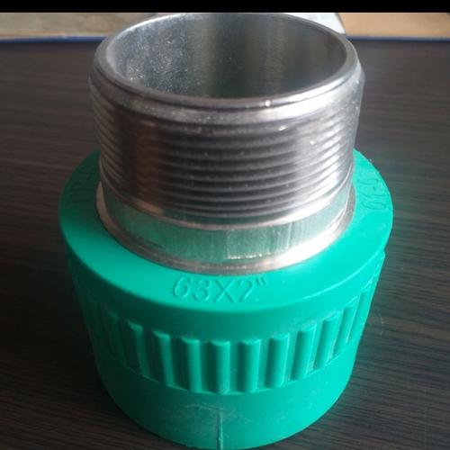 Jual Sock drat luar 2"63mm ppr rucika wavin /sdl ppr /fitting ppr ...