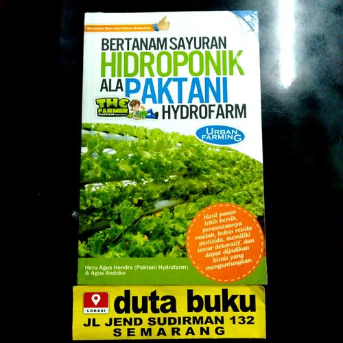 Jual Buku Hobi Pertanian Bertanam Sayuran Hidroponik ala Paktani Hydrofarm - Kota Semarang ...