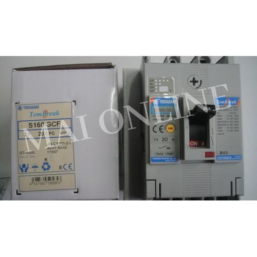 Jual MCCB S160SCF TERASAKI 3P 20A 25kA FIXED TYPE (160AF) - Kab. Tangerang - MAIOnline_NEW ...