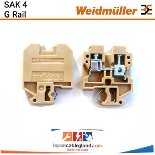 Jual Terminal Block WEIDMULLER SAK 4 (untuk DIN Rail Type G) - Kota ...