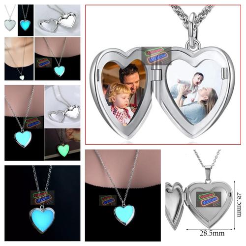 Jual Liontin foto LOVE bisa simpan foto dan nyala dalam gelap - Kab ...