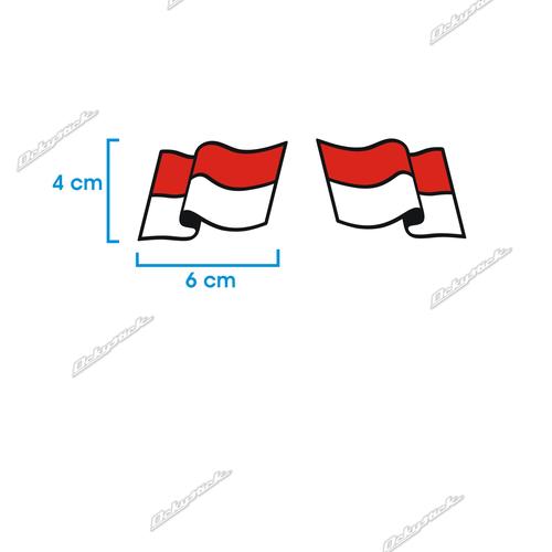 Jual cutting sticker bendera merah putih - Jakarta Pusat - OCKYSTICK ...