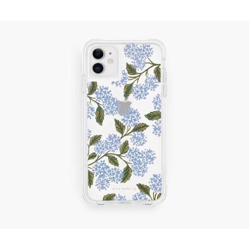 Jual Clear Hydrangea Blue iPhone Case by Rifle Paper Co. - iPhone 11/XR ...
