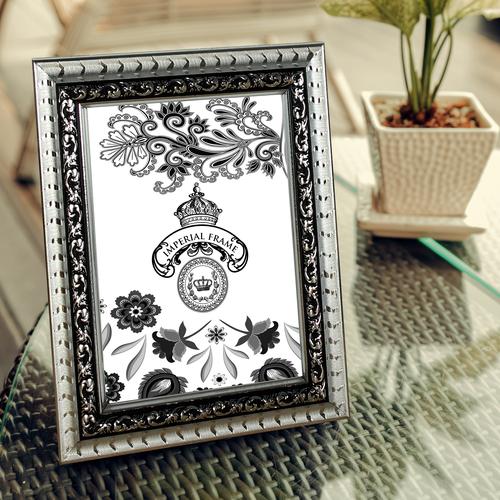 Jual Bingkai Frame Foto 3R ( 9x13cm ) Gold dan Silver - Silver - Kota ...
