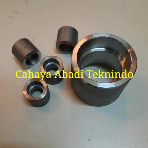 Jual Coupling socket weld class 3000 size 1/2" Sock SW #3000 Carbon ...