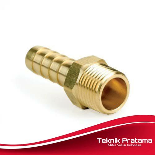Jual 1/2" HOSE NIPPLE / HOSE NEPEL / NEPEL SELANG KUNINGAN 1/2 ...
