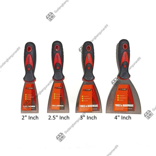 Jual Kape 2" 2,5" 3" 4" in/Kape Cat Gagang Karet CAMEL/Skrap Dempul ...