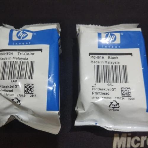 Jual Paket PRINTHEAD GT MOH51A Black + GT MOH50A Color (LOSEPACK ...
