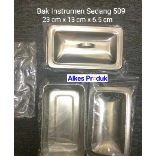 Jual Bak Instrumen 509 stainless / Bak Instrument Stenles Bak sedang ...